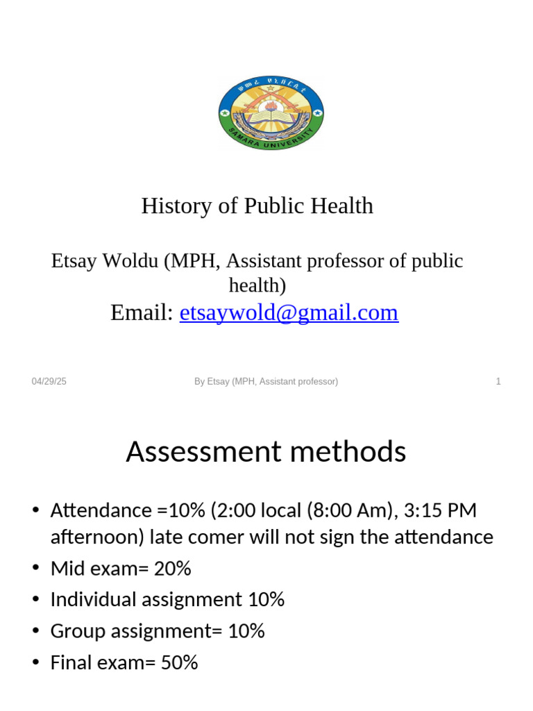 Unit 1 History of Public Health | PDF | Smallpox | Black Death