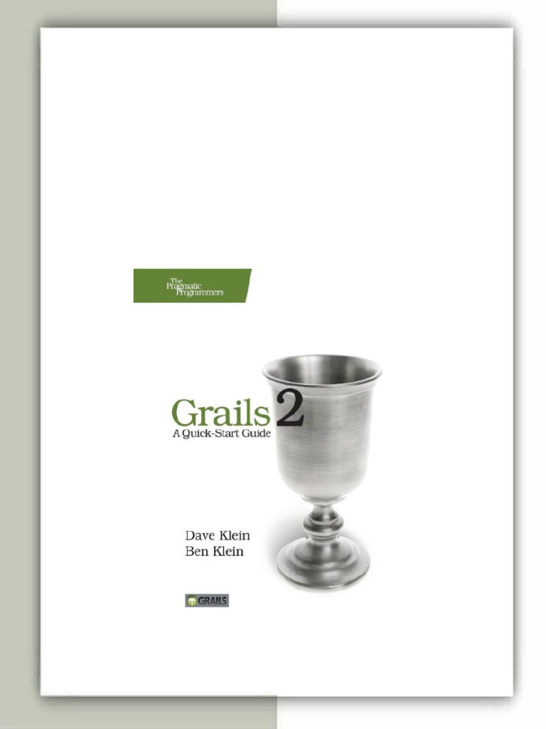 Grails 2 A Quick Start Guide 1st Edition Dave Klein pdf download | PDF | Java (Programming ...