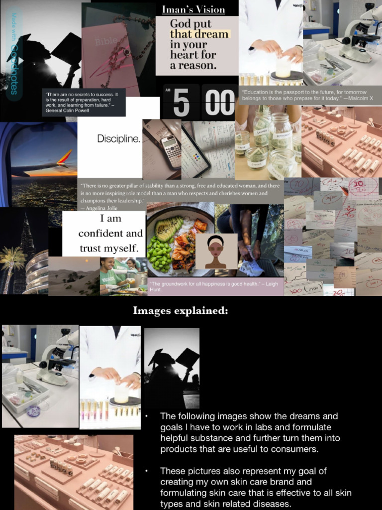 Vision Board Assignment | PDF