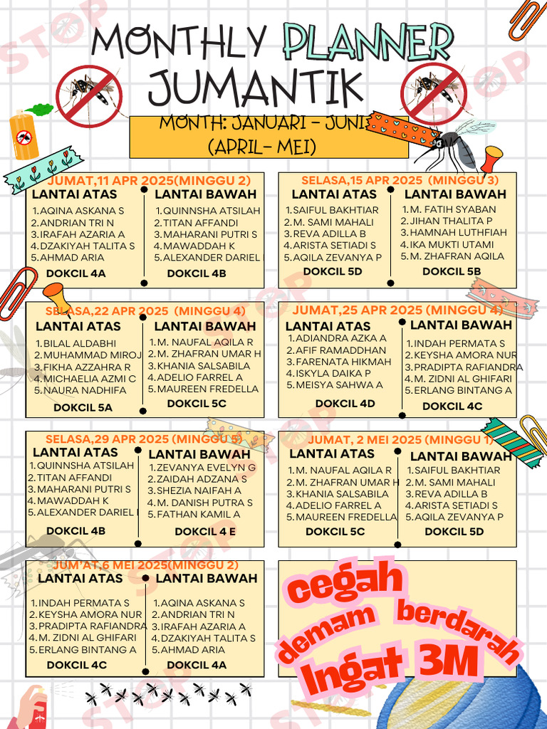Jumantik APRIL - JUNI 2025 | PDF