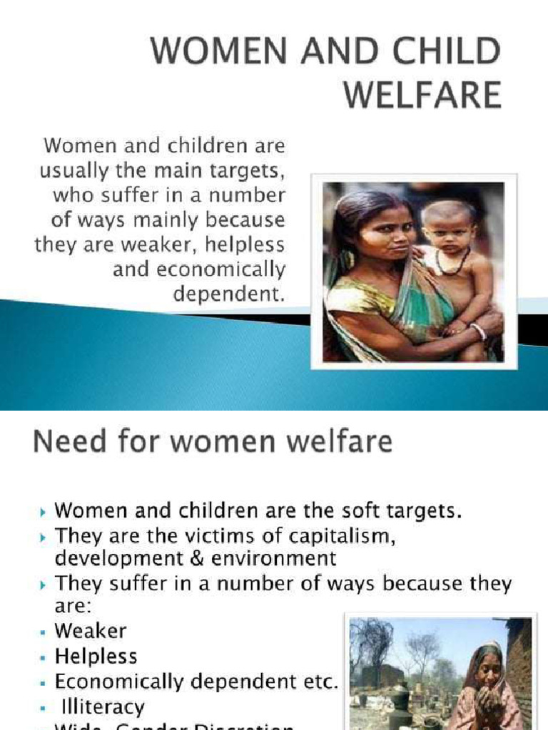 Women Child Welfare | PDF