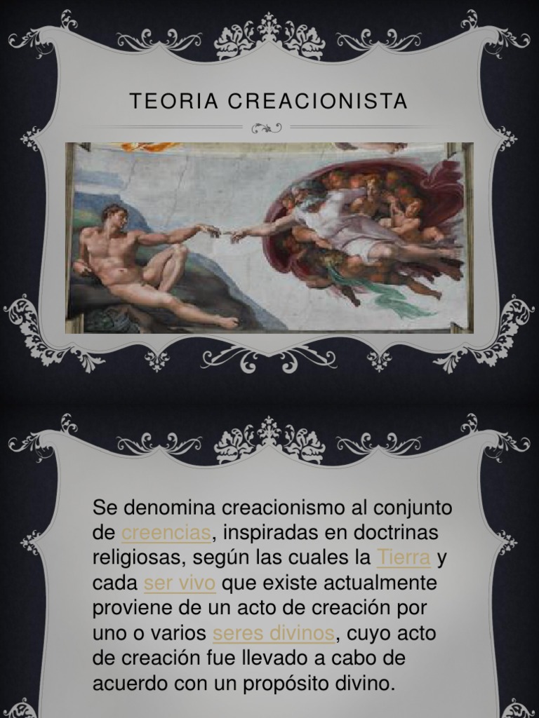 Teoria Creacionista | PDF | Creacionismo | Big Bang