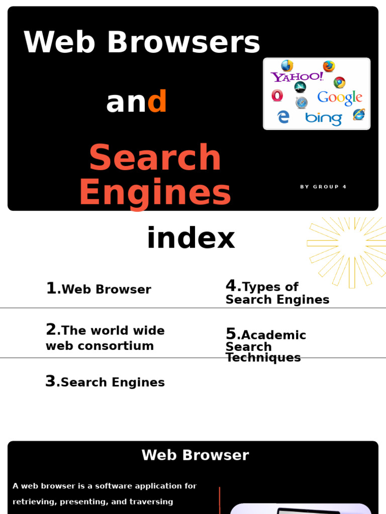 Web Browsers vs. Search Engines Explained | PDF | World Wide Web ...