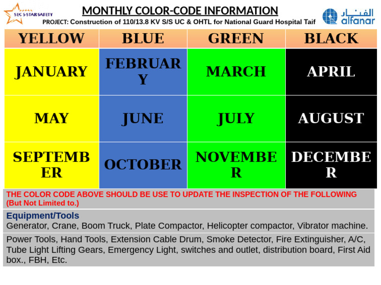 Month of Color-Code1 | PDF