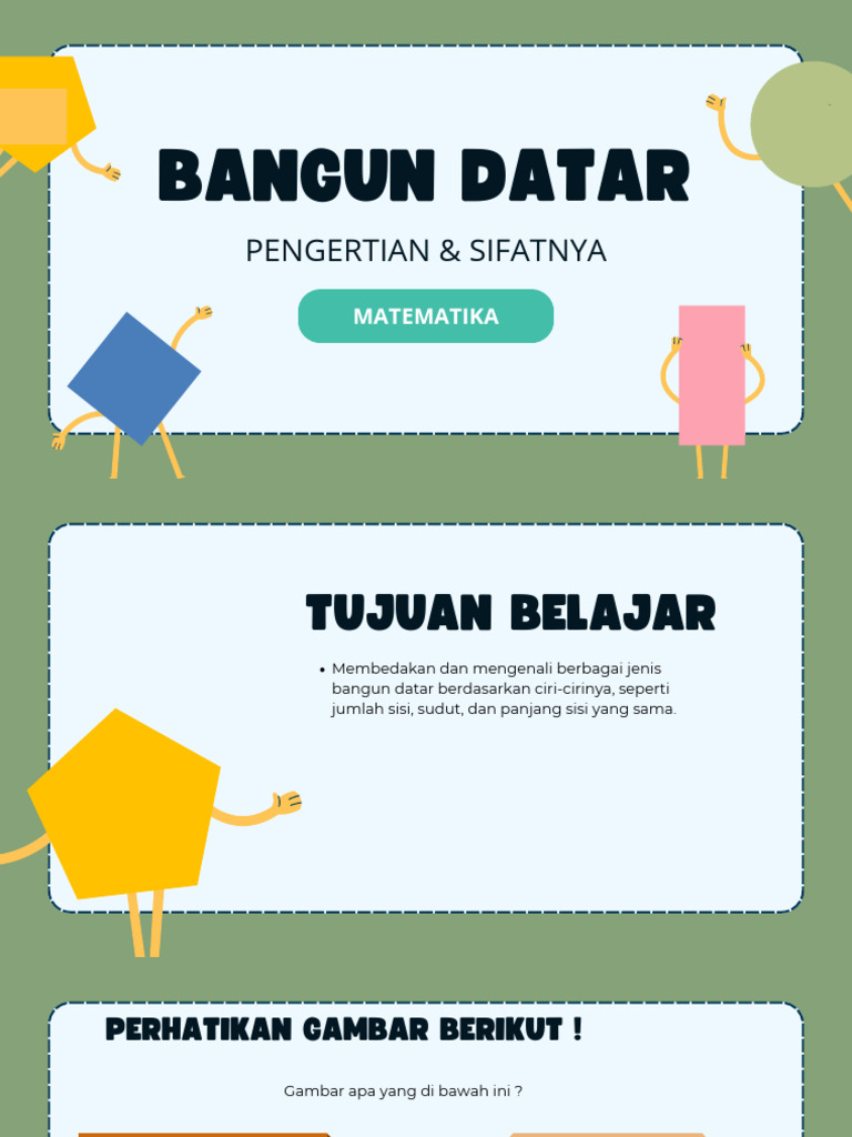 Ruas Garis pada Bangun Datar | PDF
