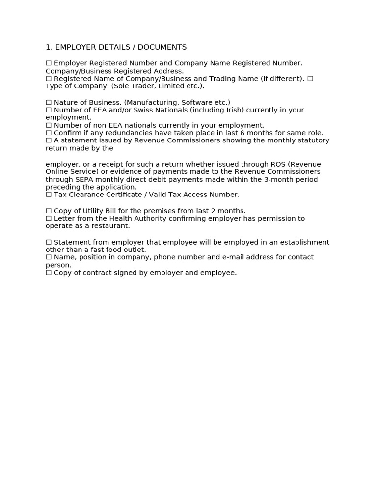 Employee Details-Documents | PDF
