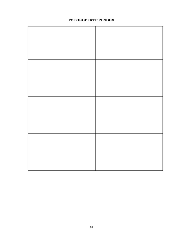 Fotokopi KTP Pendiri | PDF