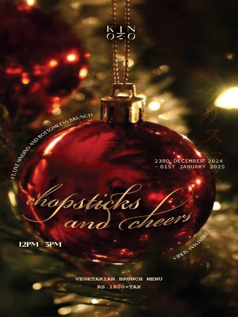 Christmas Menu Final | PDF | Thai Cuisine | Curry