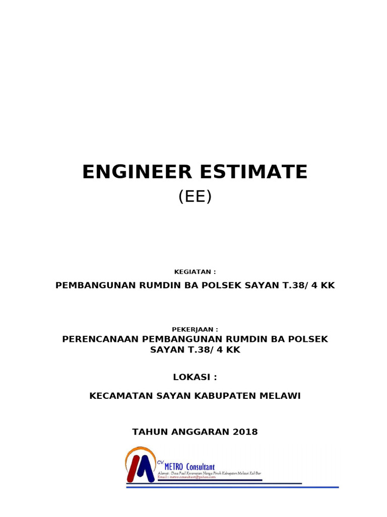 Rab Pagar Kayu | PDF