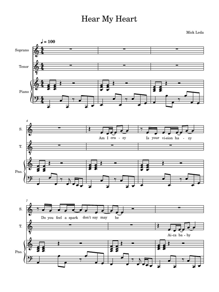 Hear My Heart | PDF