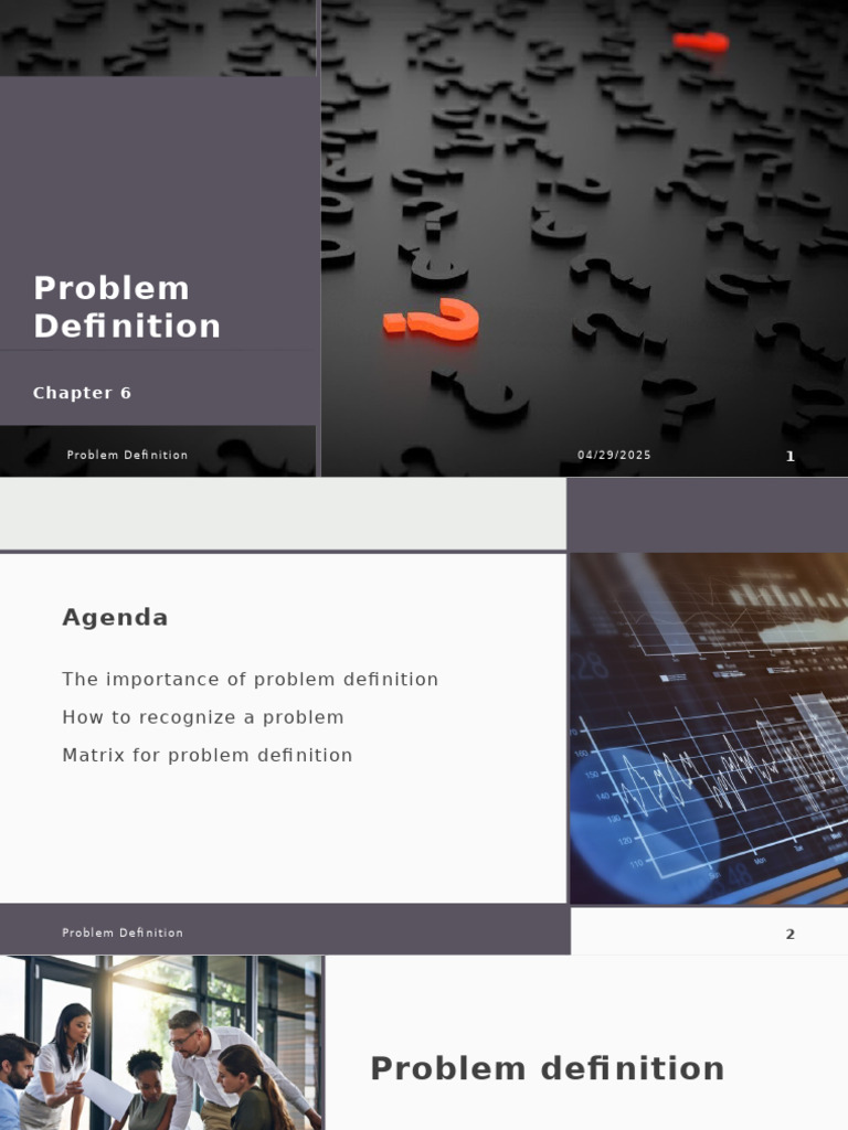 Problem Definition | PDF