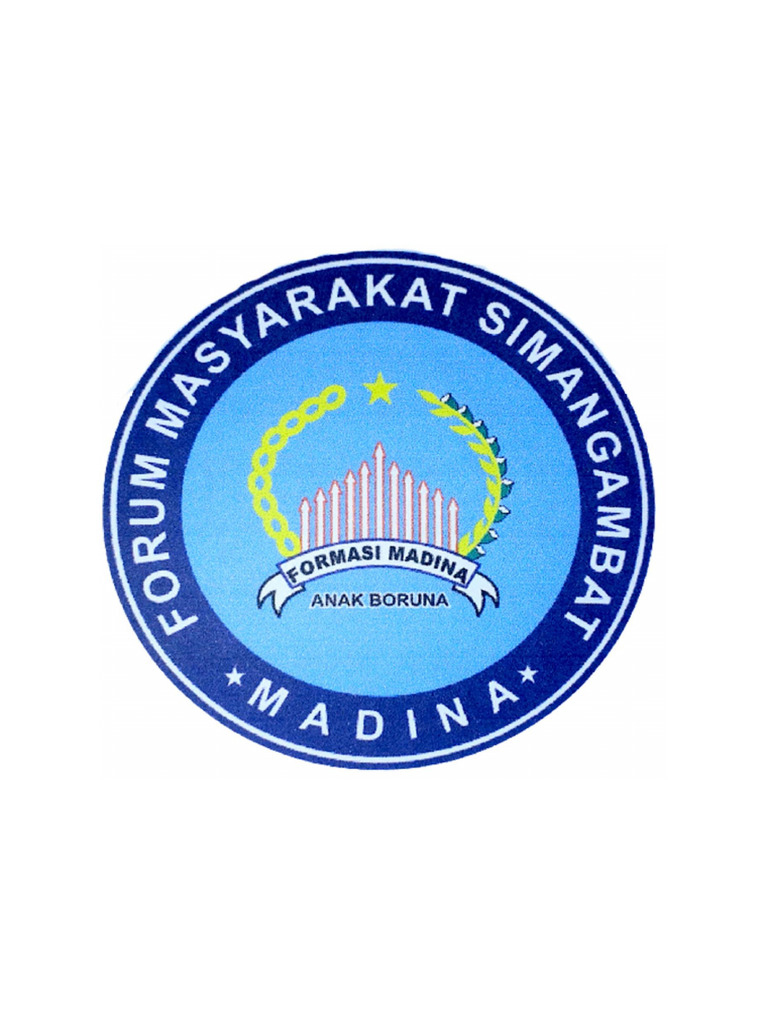 Anggaran Dasar Formasi Madina | PDF