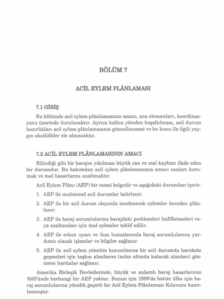 7 - Aci̇l Eylem Planlamasi | PDF