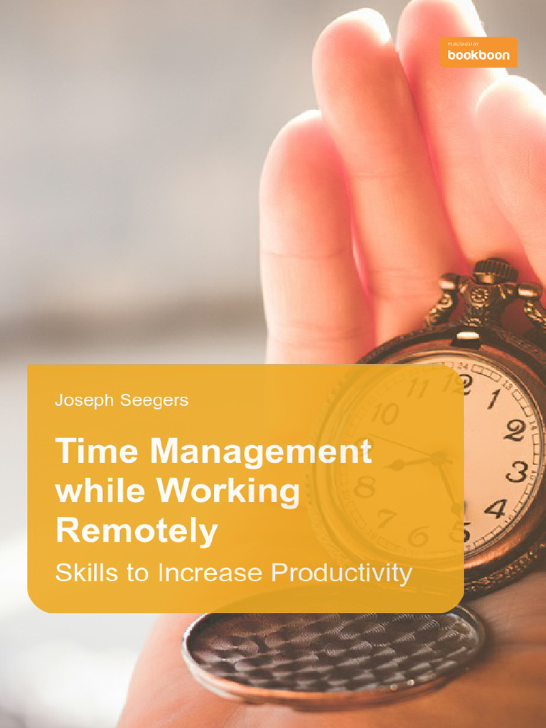 Time Management While Working Remotely | PDF | Time Management ...