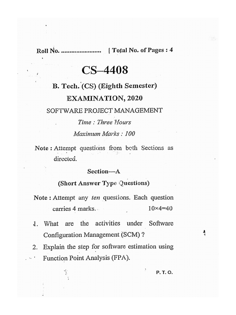 SPM Paper | PDF