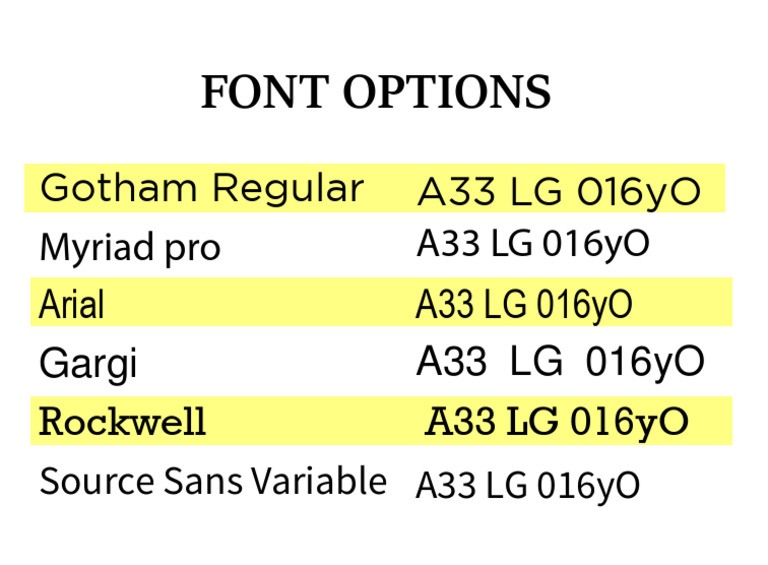 Font Options For Laser Marking | PDF