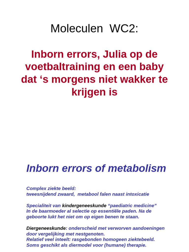 Uitwerkingen WC2 Metabolisme | PDF
