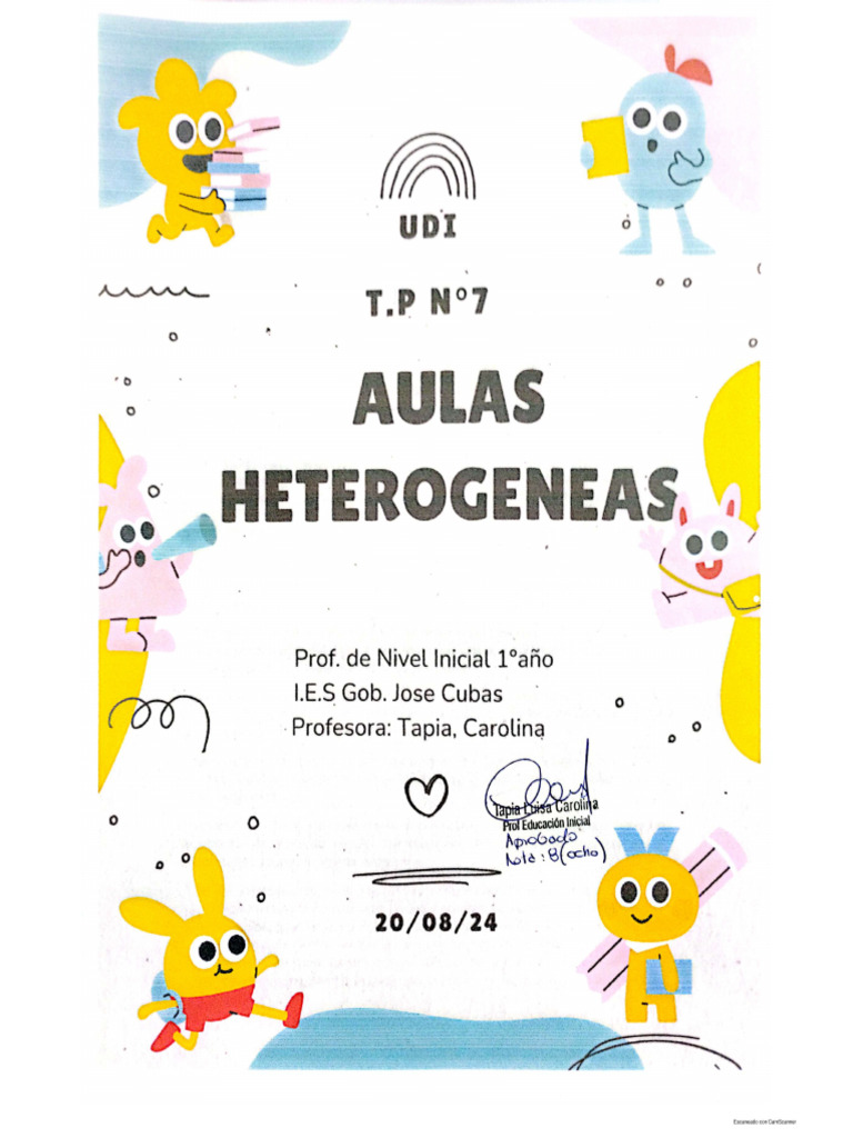 Grupo N°7 Aulas Heterogéneas | PDF