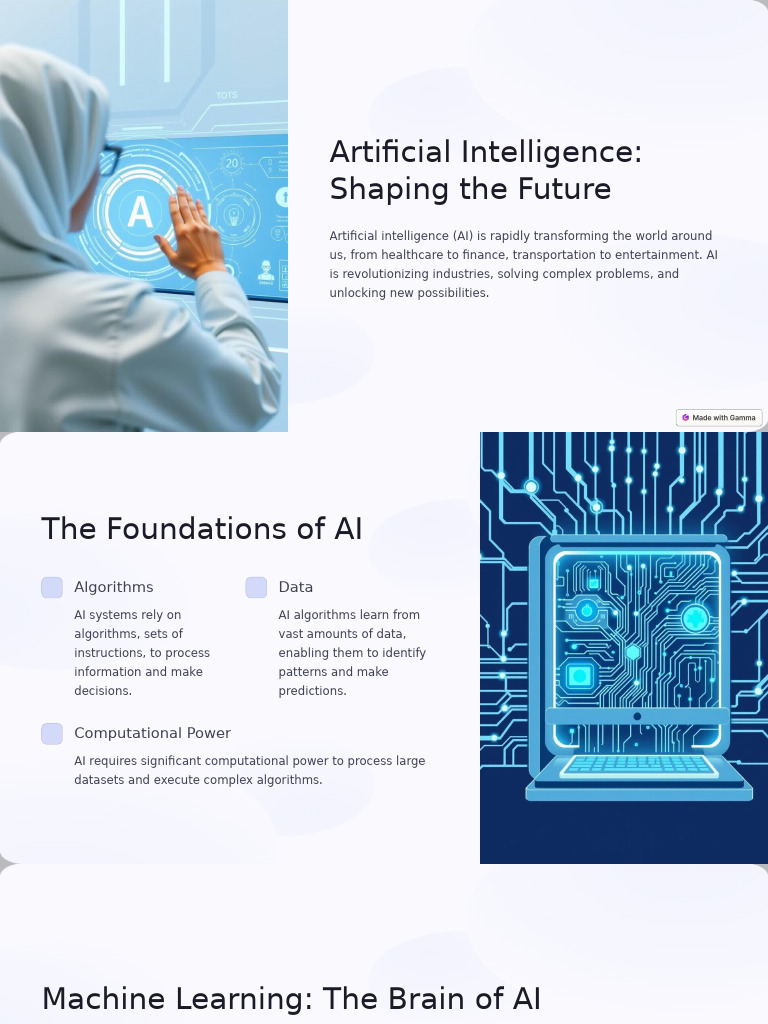 Artificial Intelligence Shaping The Future | PDF | Artificial Intelligence | Intelligence (AI ...