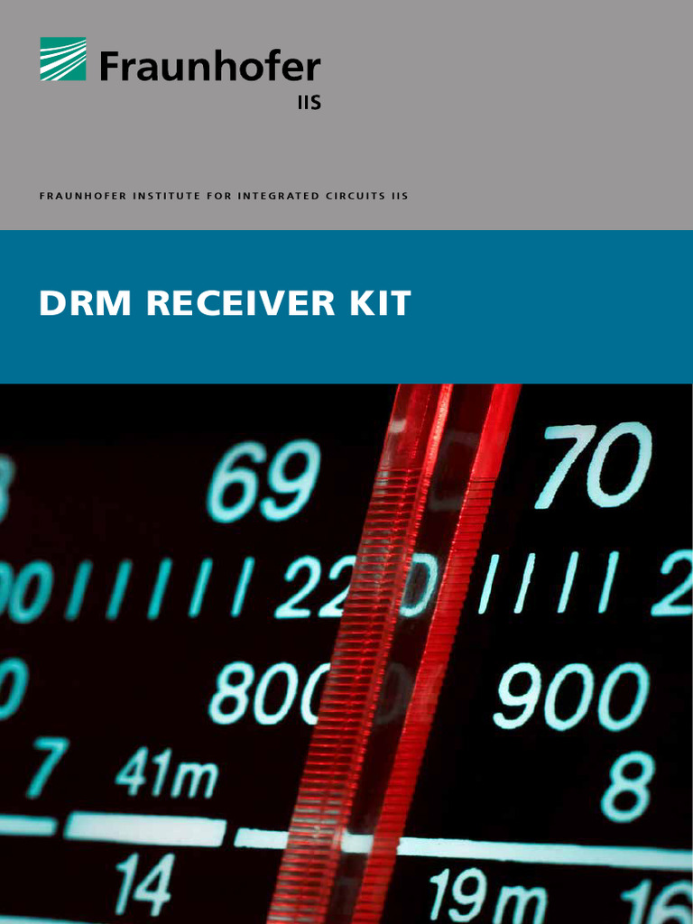 DRM Receiver Kit Flyer Englisch | PDF | Radio | Broadcast Engineering