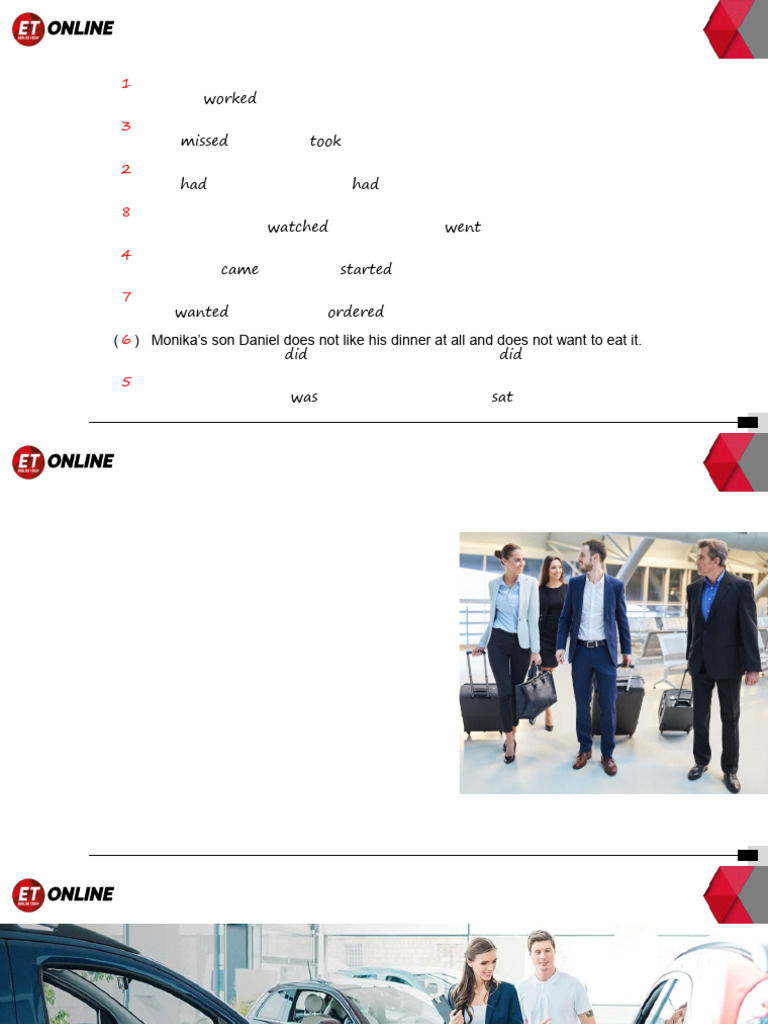 Past & Future Tense 20 Sep | PDF | Verb | Linguistics