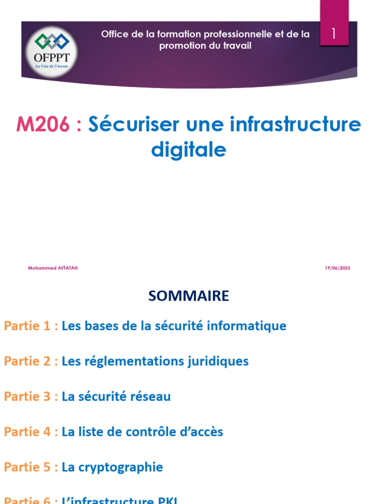 Sécuriser une infrastructure digitale | PDF | Pare-feu (informatique ...