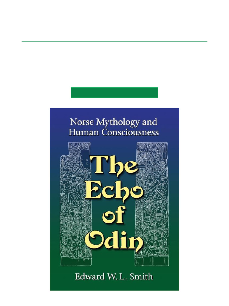 The Echo of Odin Norse Mythology and Human Consciousness PDF DOCX ...