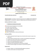 Gmail - Campus Hiring for 2024 & 2025 – NXTSYNC PVT LTD. | PDF | Business