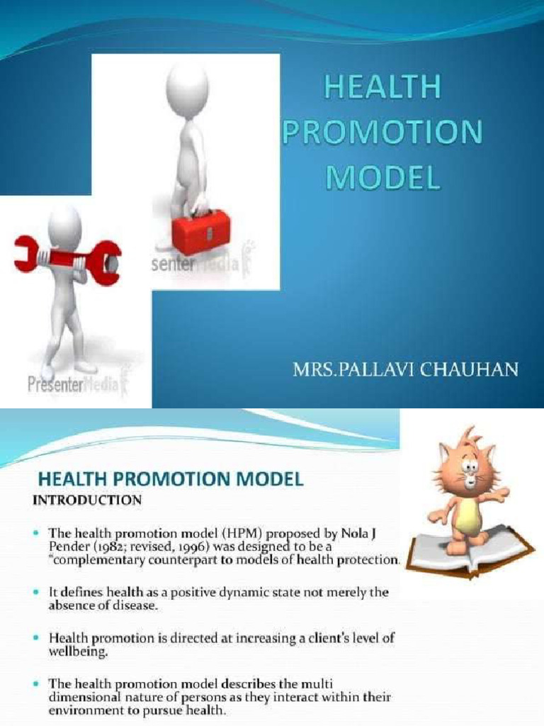 Health Promotion Model MSC | PDF