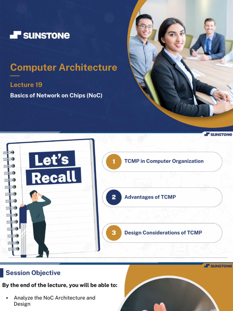 317001lecture 19 - Basics of Network On Chips (NoC) .Pptx-1740580543403 ...