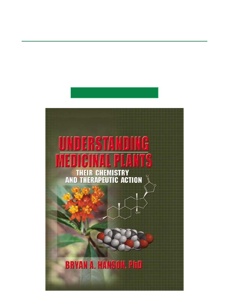 Understanding Medicinal Plants Their Chemistry and Therapeutic Action ...