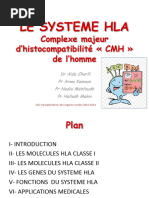 Cours Typage HLA, Cours D'immunologie. | PDF | HLA (antigène ...
