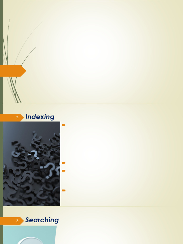 Chapter - 6 - Searching and Indexing | PDF | Search Engine Indexing | Database Index