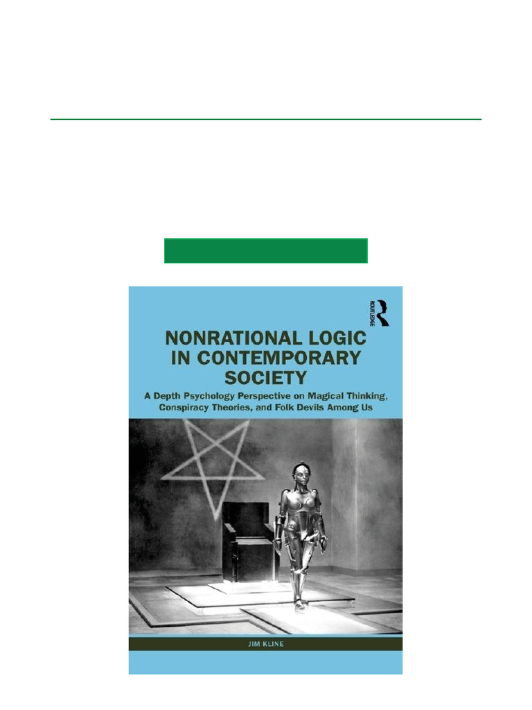Nonrational Logic in Contemporary Society A Depth Psychology ...