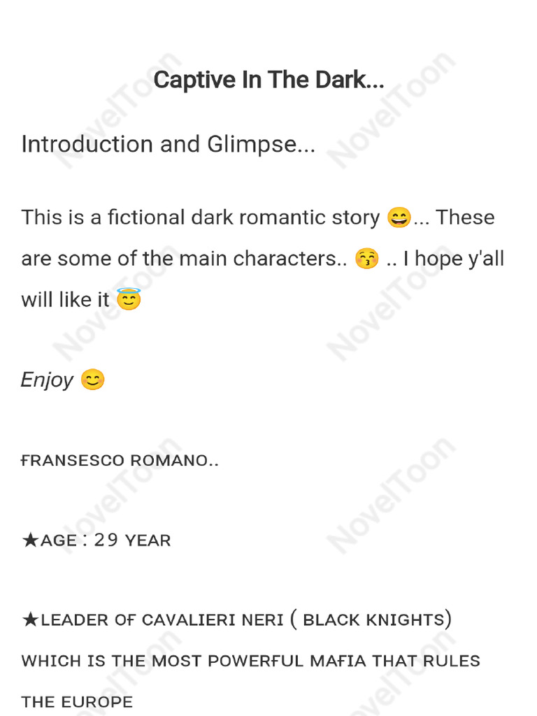 Captive in The Dark... | PDF