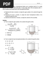 Rotating Open Vessels - Sample Problems | PDF | Rotation | Euclidean Geometry
