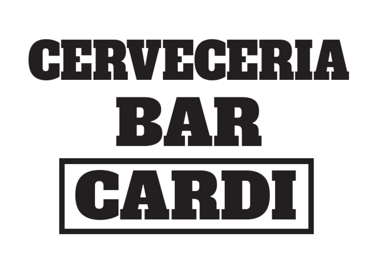 Bar Cardi Logo | PDF