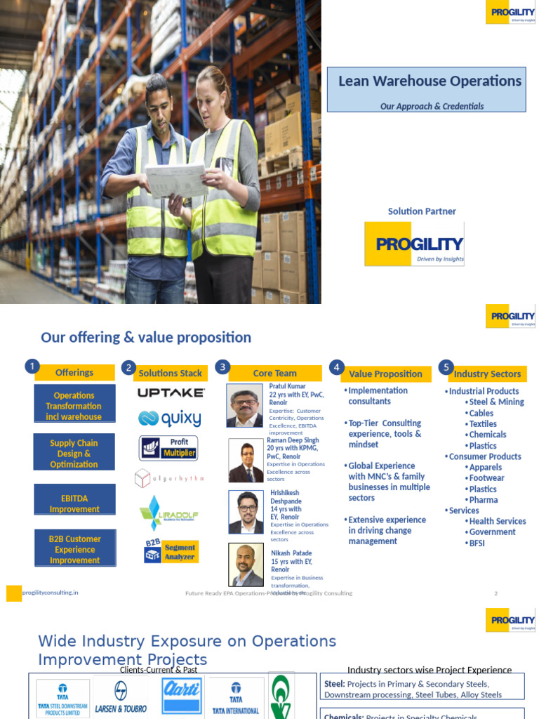 Lean Warehousing Operations | PDF | Warehouse | Supply Chain
