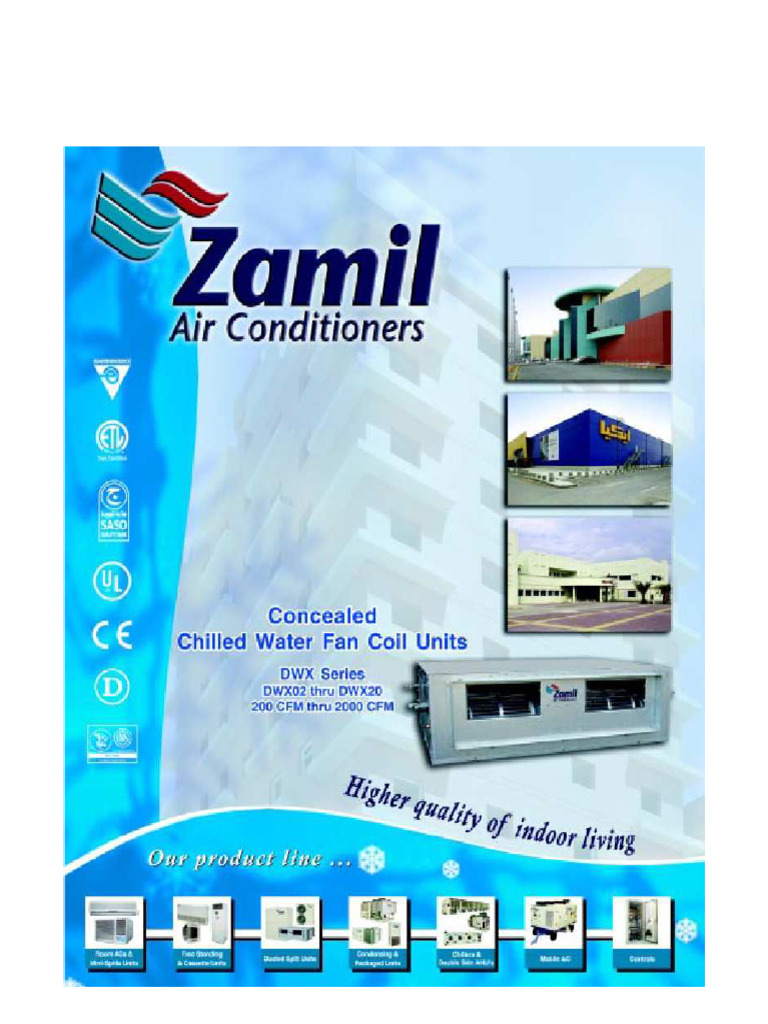 dwx-series_compress | PDF | Duct (Flow) | Thermostat