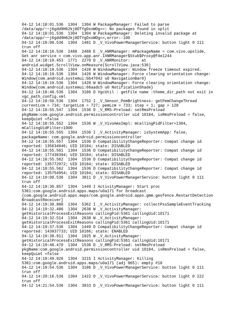 Log | PDF | Operating System Families | Computing Platforms
