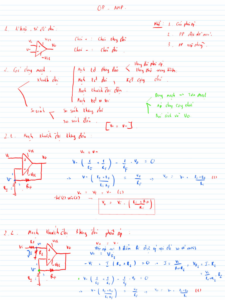 Op Amp | PDF