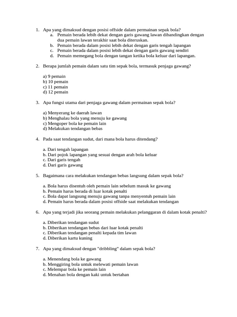 SOAL ASESMEN SUMATIF AKHIR SEMESTER GANJIL KELAS 9 | PDF