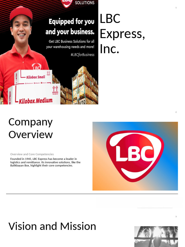 LBC Express: Strategic Overview & SWOT Analysis | PDF | Swot Analysis ...