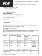 IV and Oral Paracetamol Dosing Guidelines | PDF | Intravenous Therapy ...