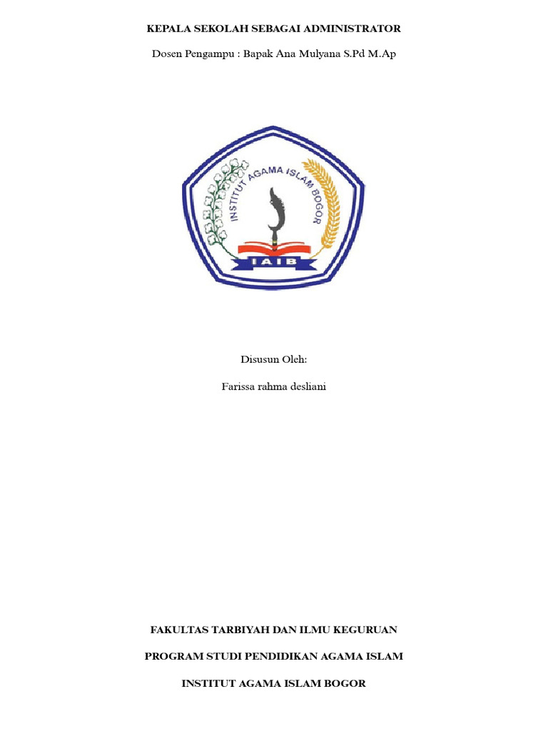 ADMINISTRASI PENDIDIKAN.docx.pdf | PDF