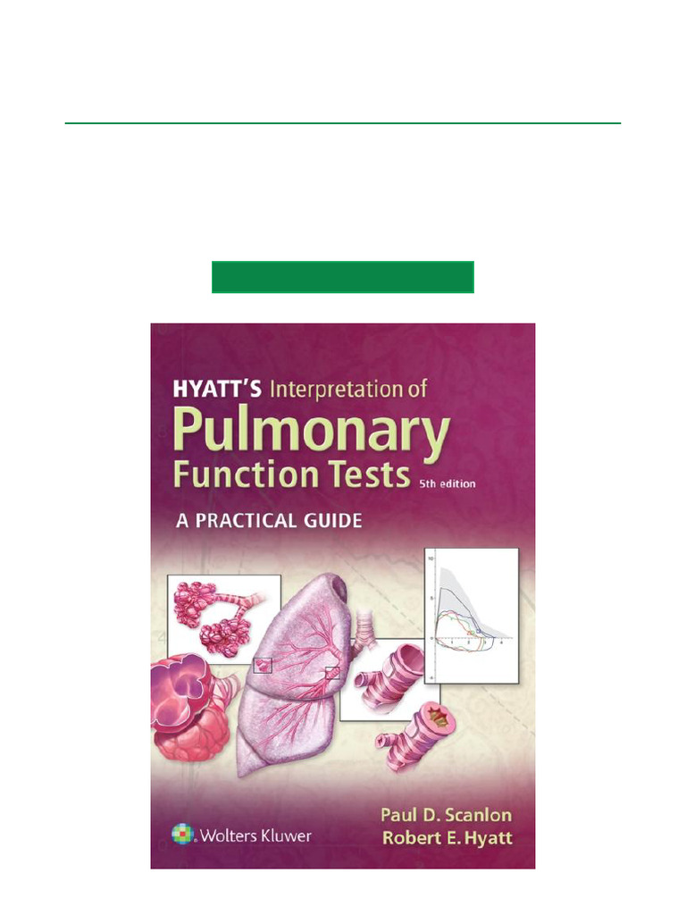 Hyatt's Guide to Pulmonary Tests | PDF | Exhalation | Lung