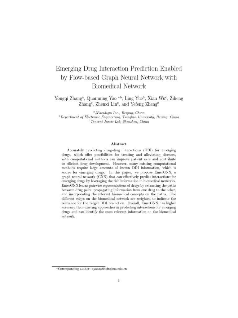 EmerGNN (original paper) | PDF | Deep Learning | Information