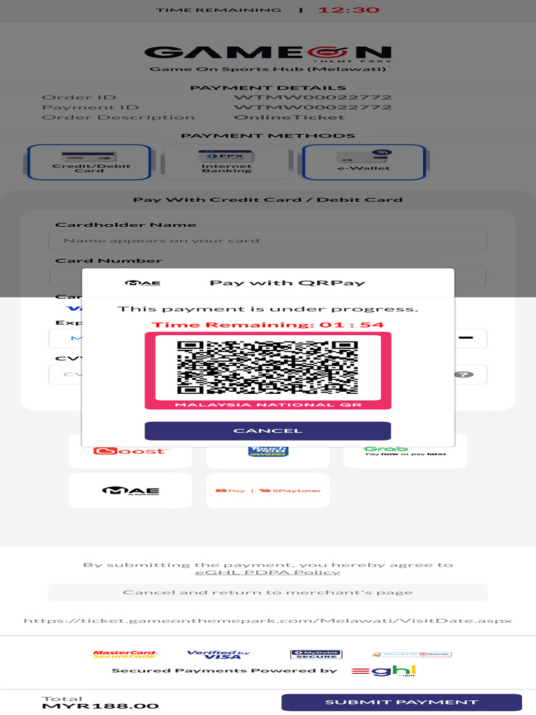 Secure Payment Page eGHL | PDF