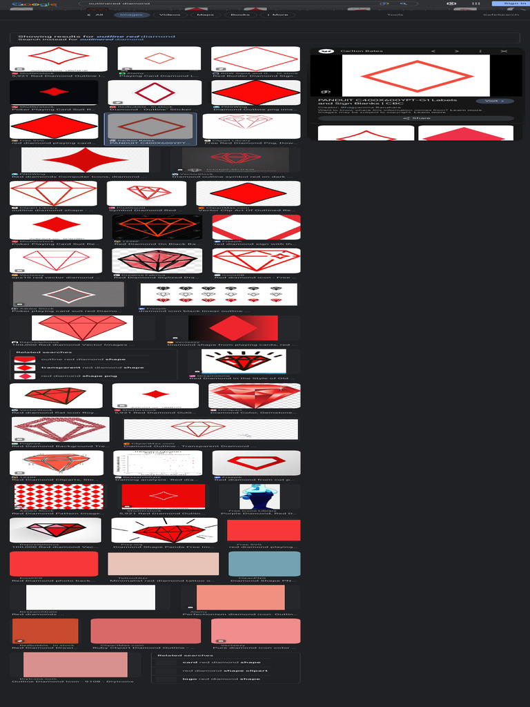 Outlinered Diamond - Google Search | PDF | Graphic Design