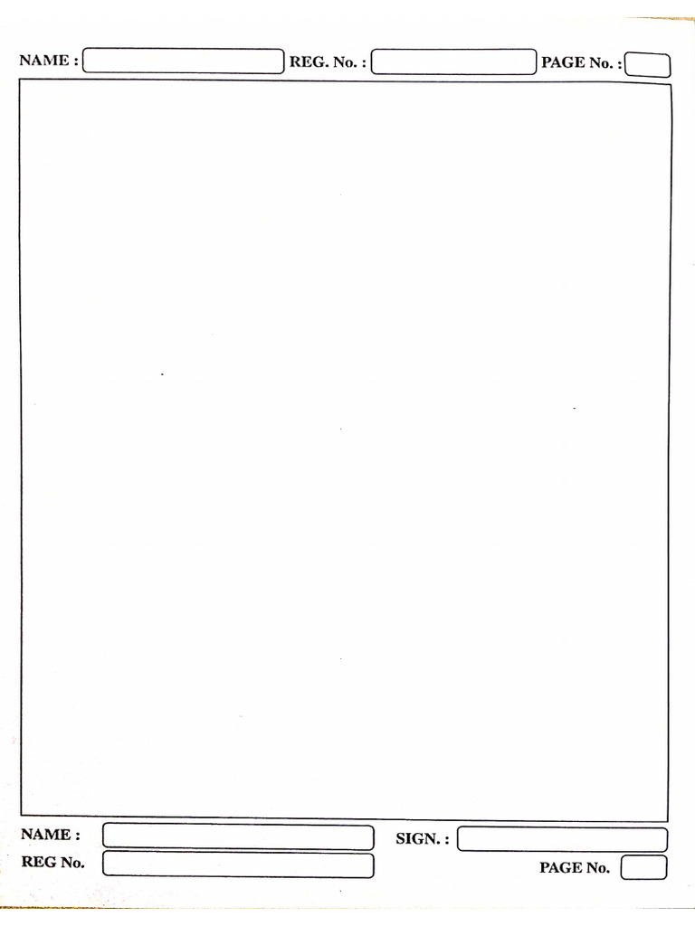 Assignment Model Page | PDF